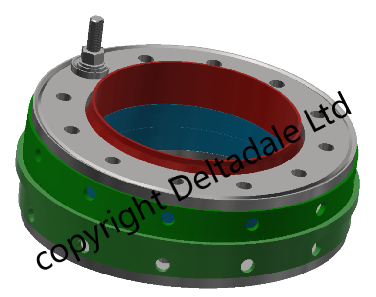 High Temperature Flange - Delta FEA