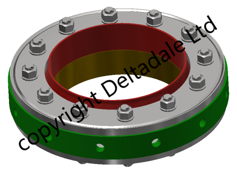 High Temperature Flange - Delta FEA