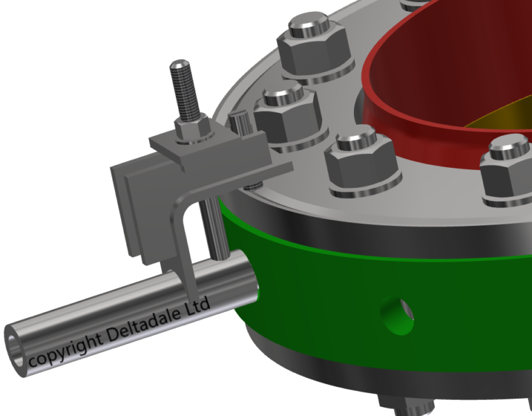 High Temperature Flange - Delta FEA